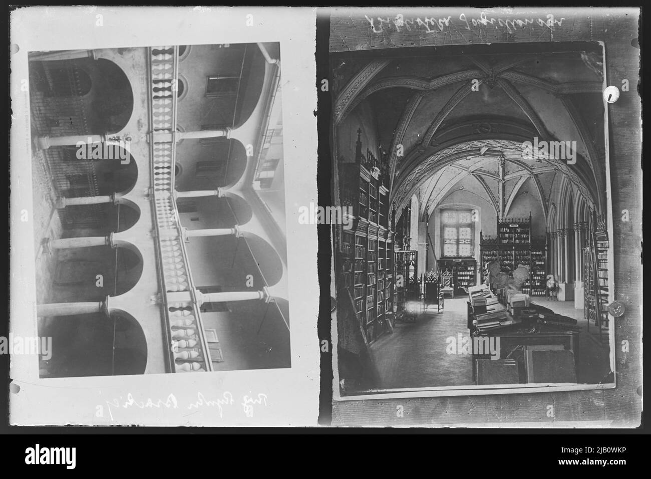 Krakow Collegium Maius, Interior of Library, Courtyard of the Potocki ...