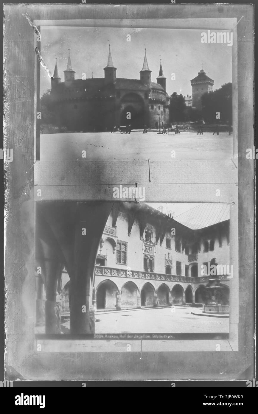 Krakow Barbican and Florian Gate, COLLEGIUM Maius courtyard, view ...