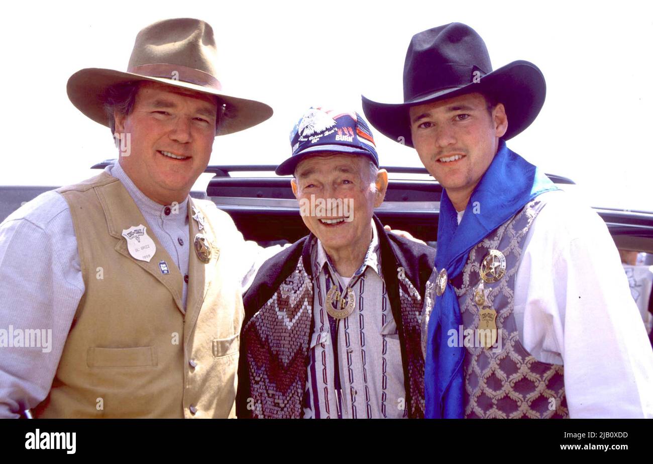 Roy Rogers, His Son, Roy (Dusty) & His Grandson, Roy III At The Annual ... Roy Rogers, His Son, Roy (Dusty) & His Grandson, Roy III At The Annual ...