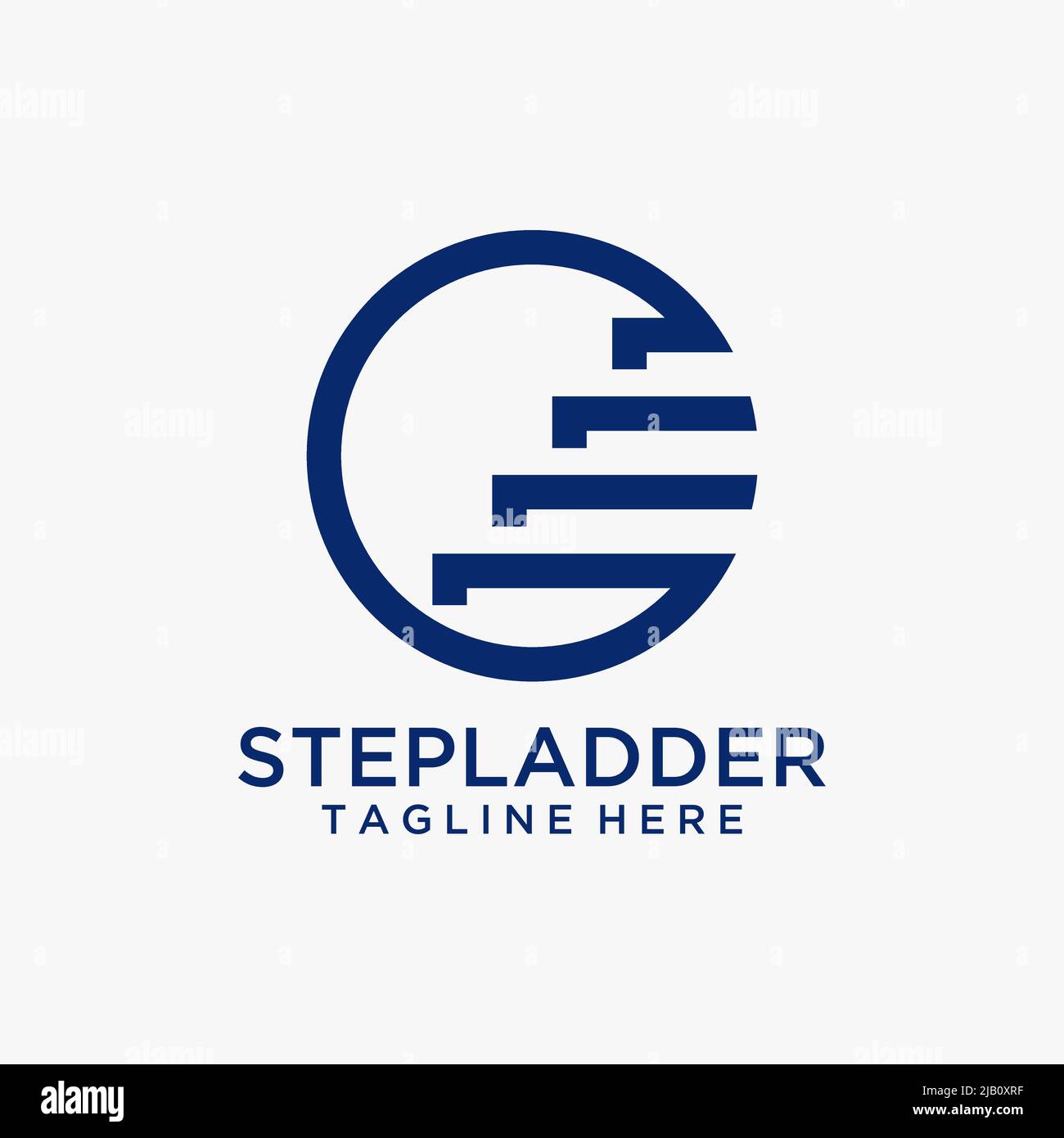 Circle staircase logo design Stock Vector Image & Art - Alamy