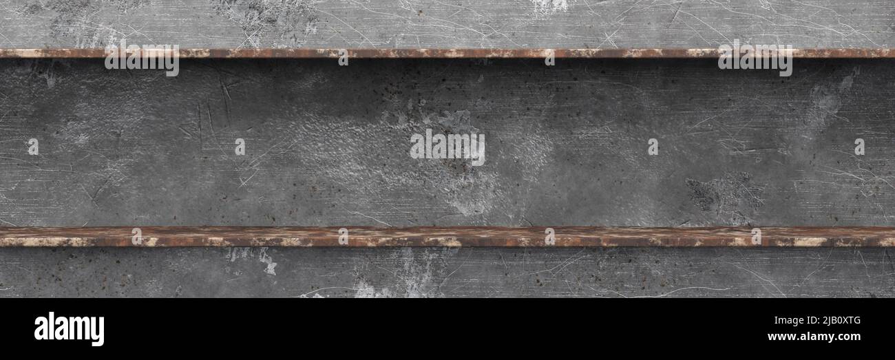 Grunge rusty scratched metal background. 3d rendering Stock Photo - Alamy