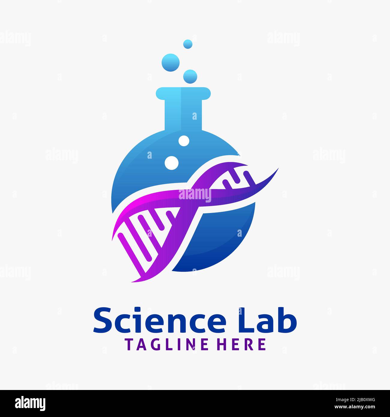 Science lab logo design Stock Vector Image & Art - Alamy