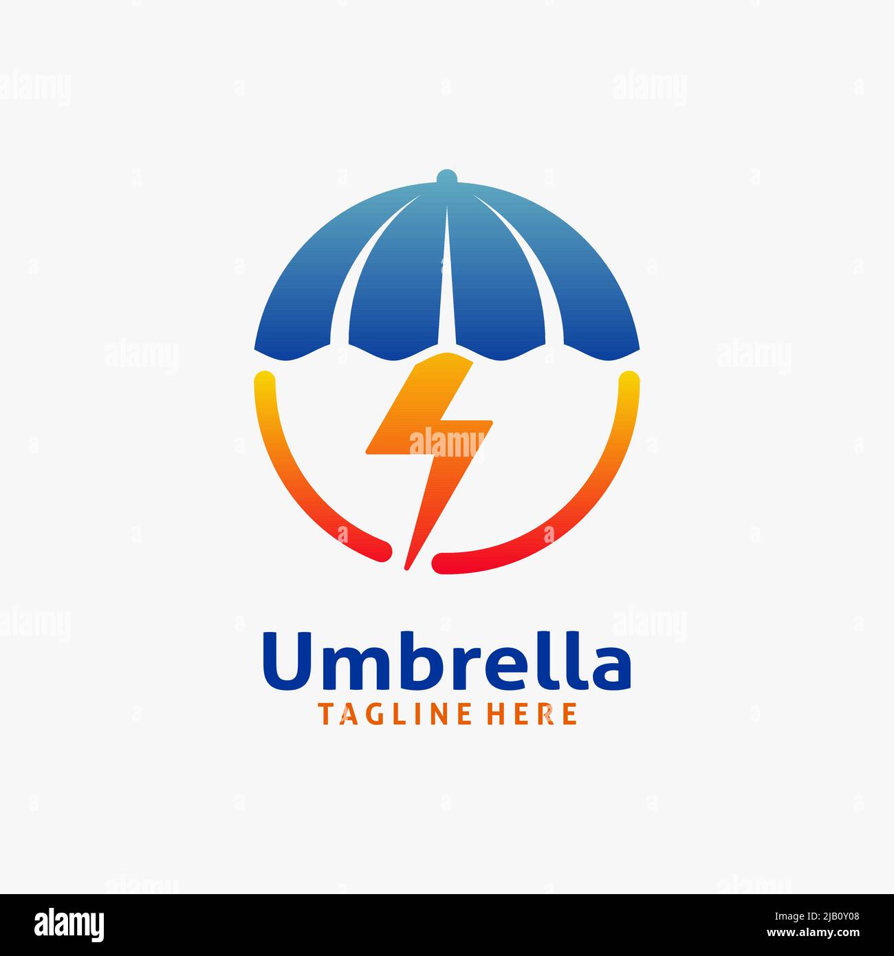 Lightning logo hi-res stock photography and images - Alamy