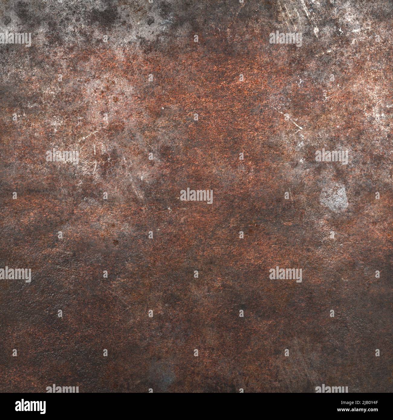 Steel textured metal sheet with heavy rust. 3d illustration Stock Photo ...
