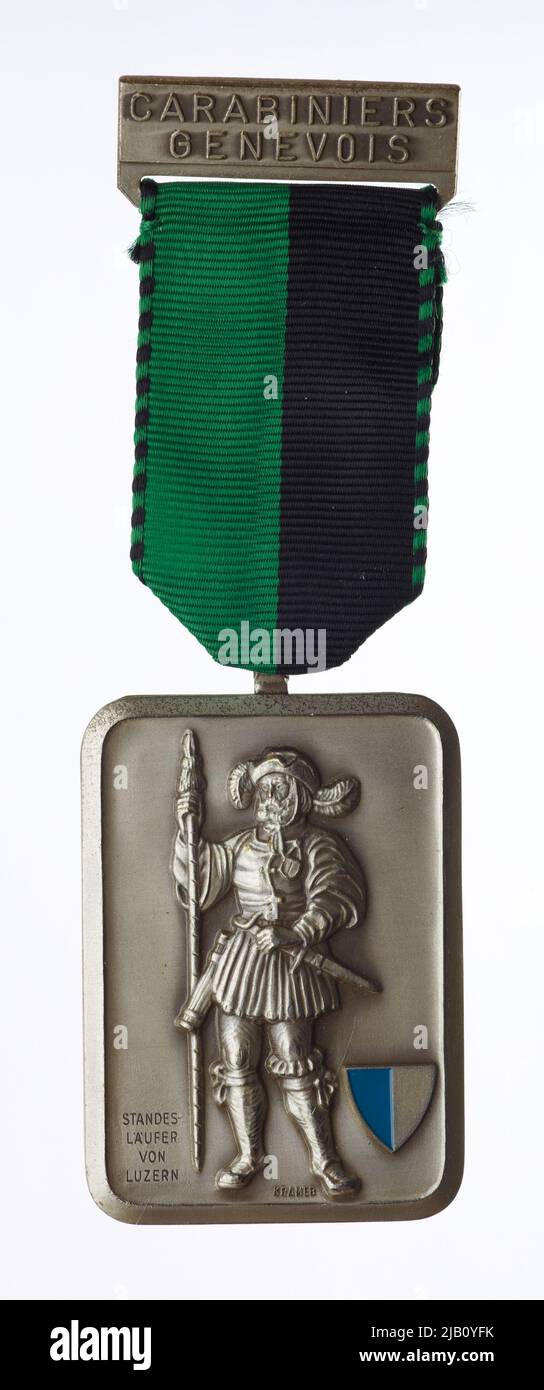 Commemorative Badge of the Geneva Carabiniers Association Kramer, Paul ...