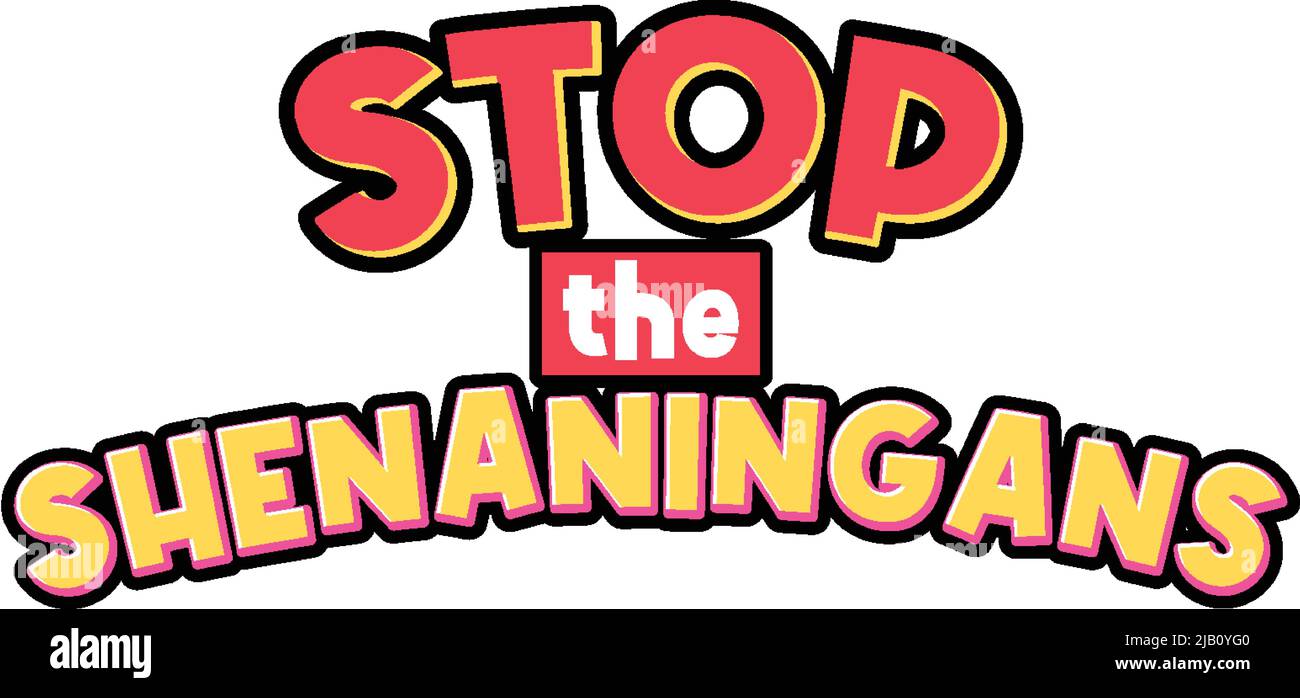 Shenanigans Cut Out Stock Images & Pictures - Alamy