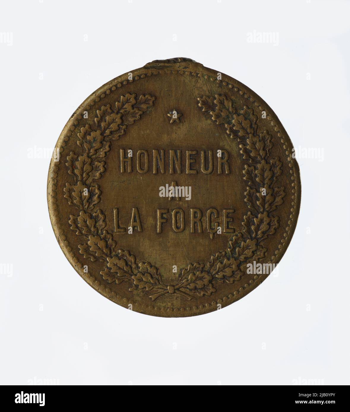 Honor to force during unknown label Stock Photo - Alamy