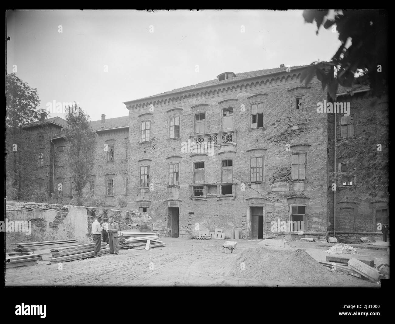 Krakow Wawel building No. 9, former Austrian main garrison hospital ...