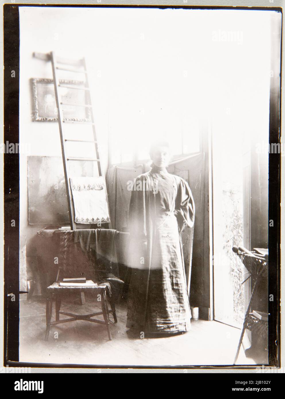 Olga Boznańska in the studio in Munich Stock Photo - Alamy