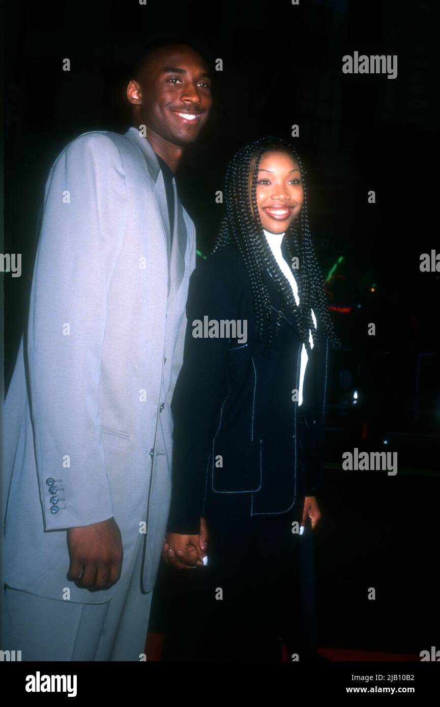 Hollywood, California, USA 11th June 1996 Athlete Kobe Bryant and ...