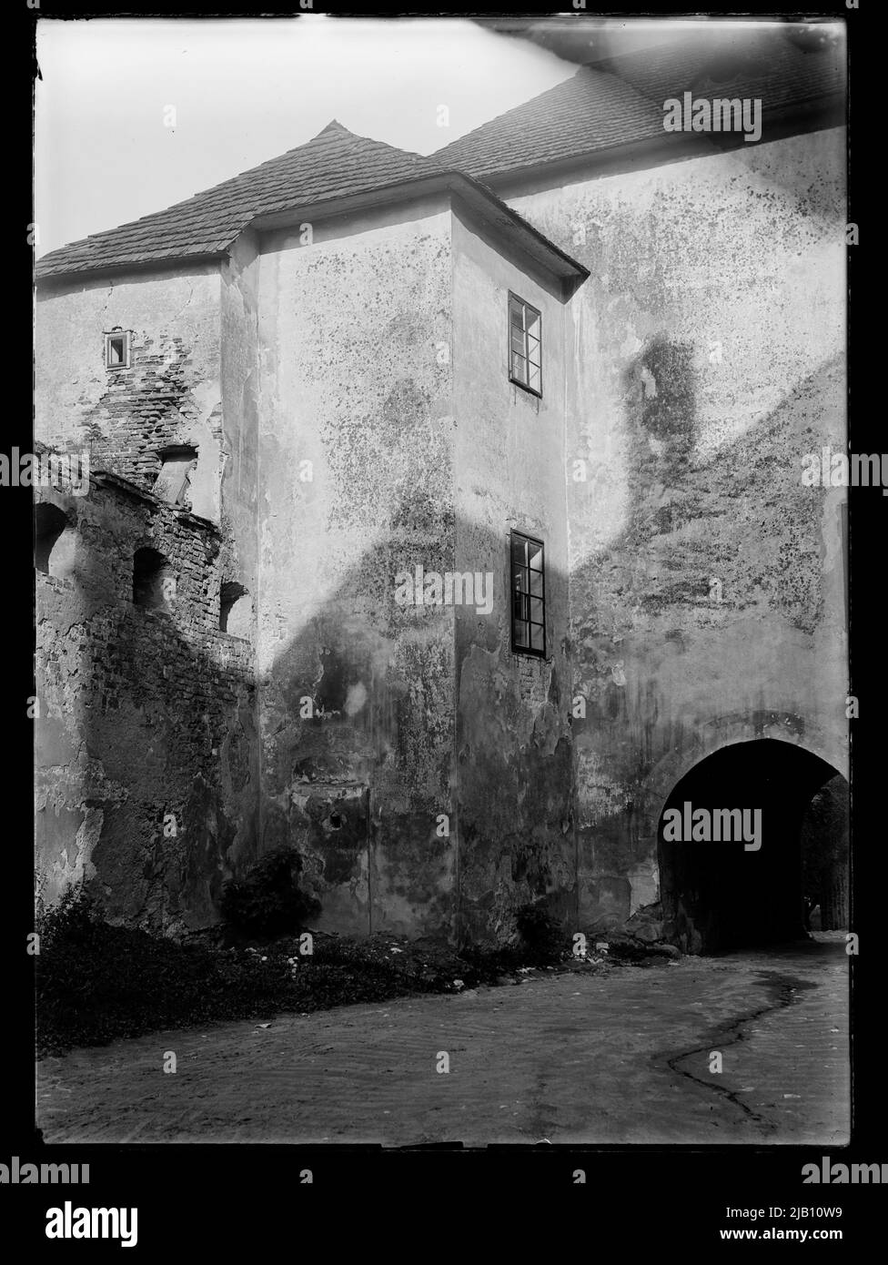 Tyniec Benedictine monastery, part of the eastern wing of Opatówka ...