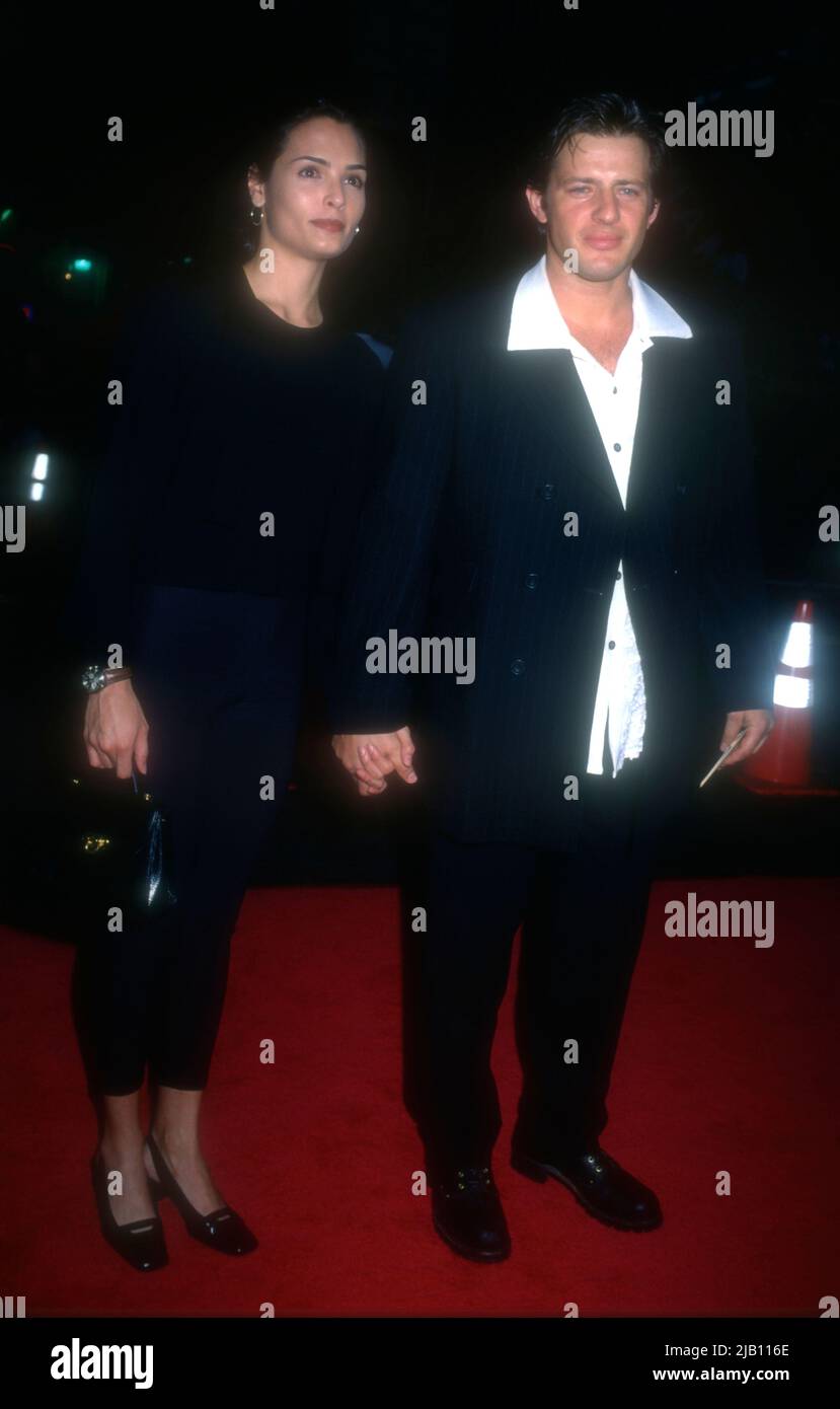 Hollywood, California, USA 11th June 1996 Actress Talisa Soto and Actor ...