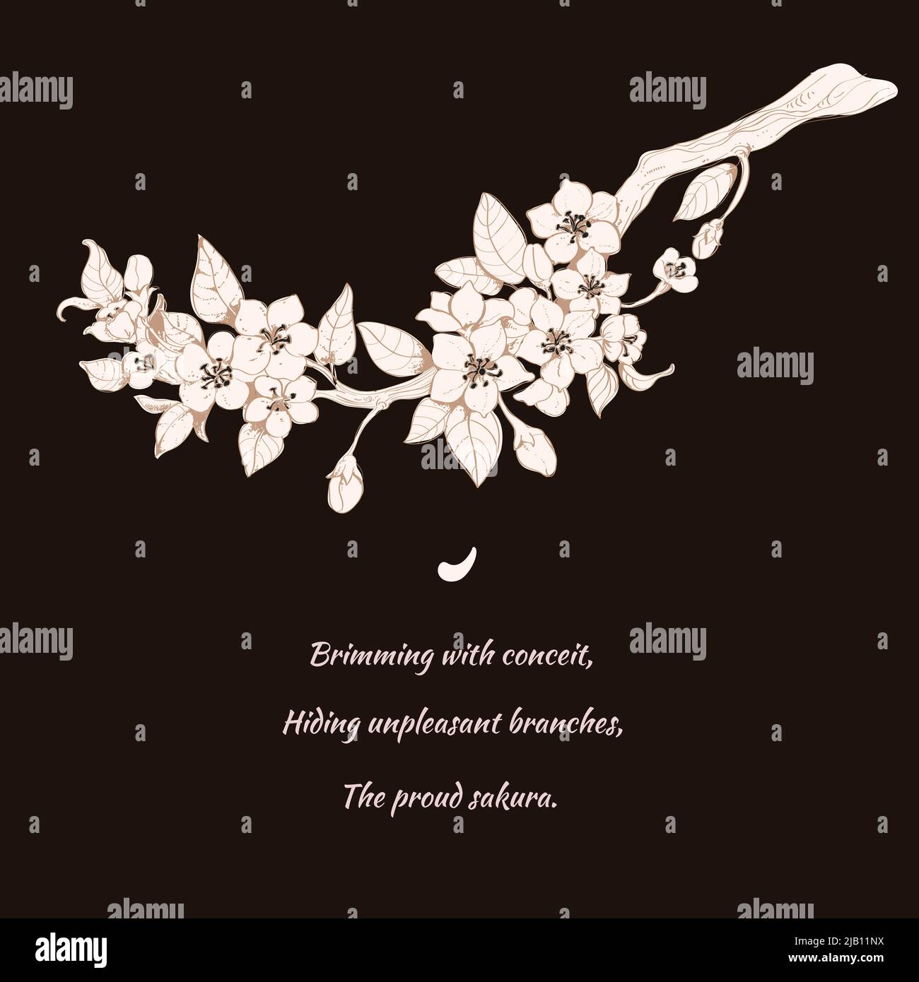 Haiku japanese Stock Vector Images - Alamy