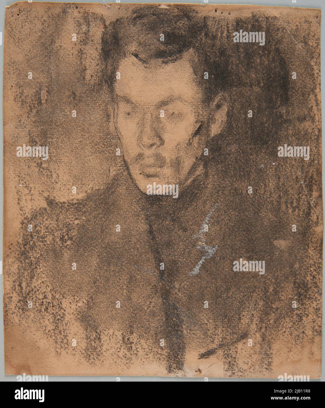 Double Sided Drawing: Portrait Study Architect Franciszek Mączyński ...