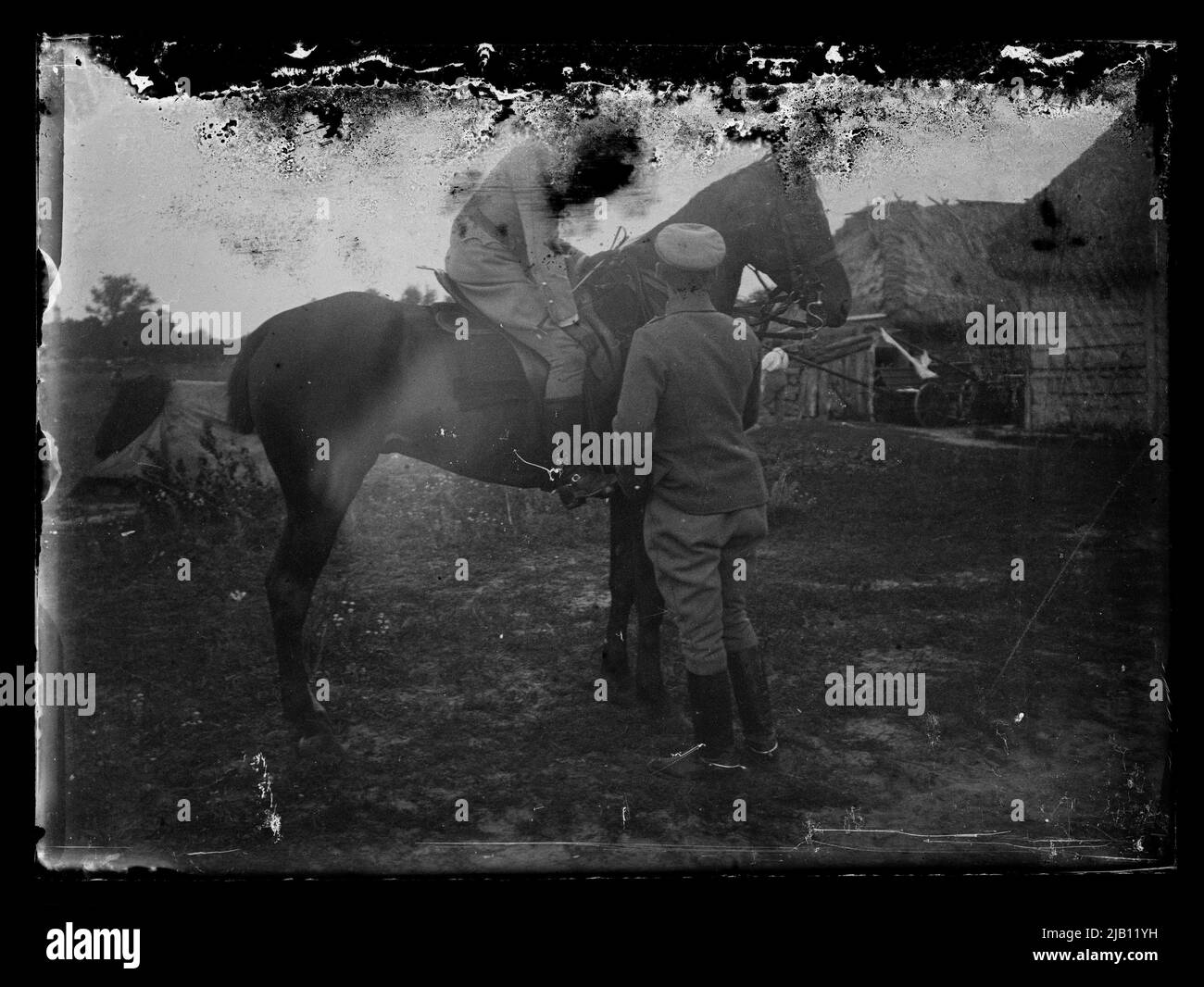 Rtm. Władysław Belina Prażmowski, DCA 1 p. Uhlans of the Polish Legions ...