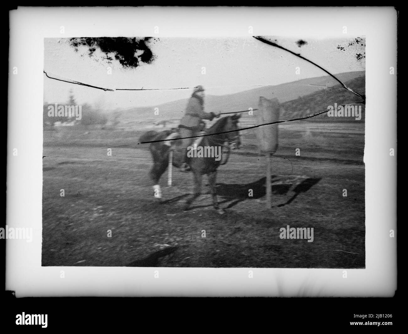 Exercises of the 2nd Uhlans Regiment of the Polish Legions in Korczyn ...