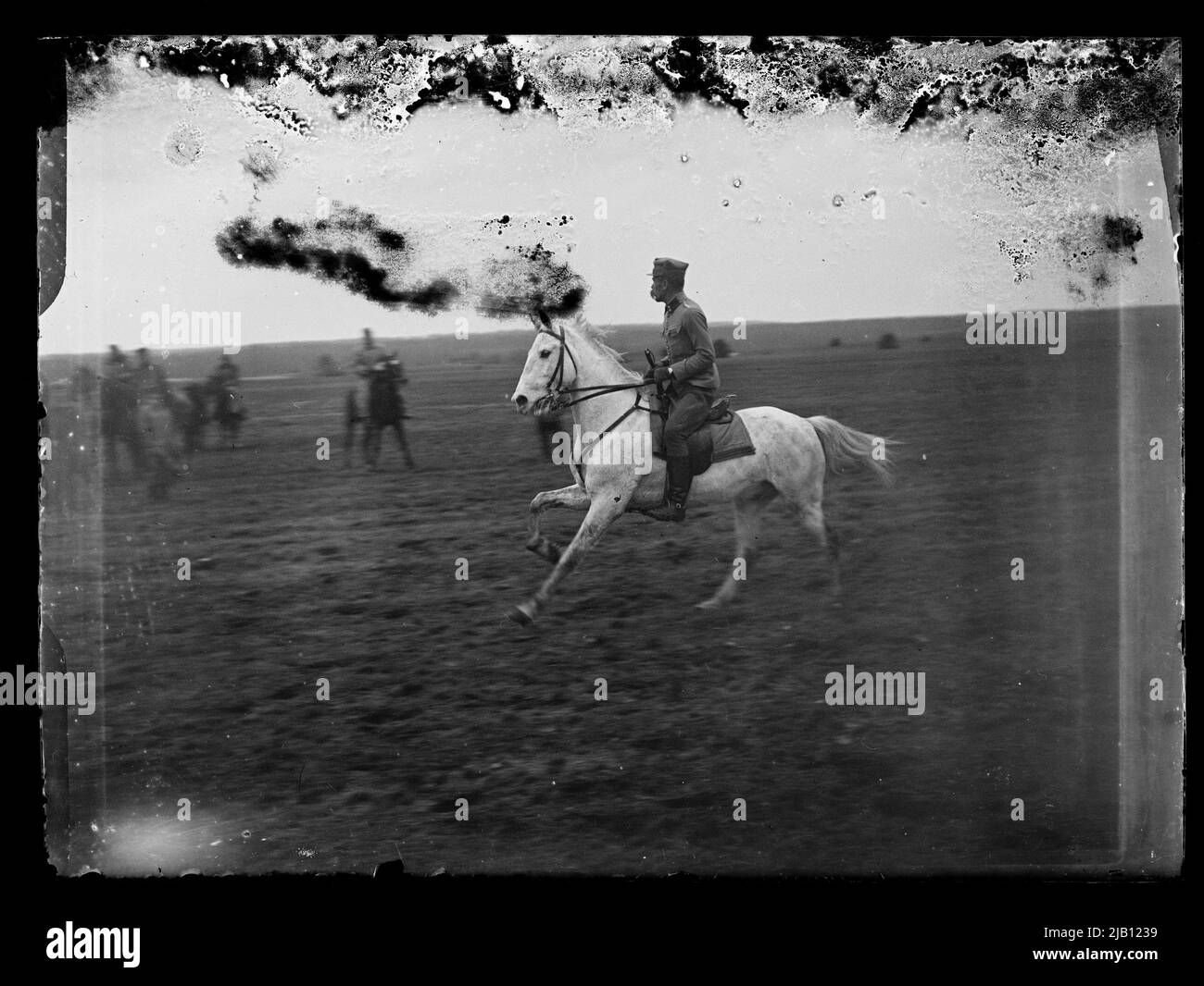 Exercises of the 2nd Uhlans Regiment of the Polish Legions in Czewl ...