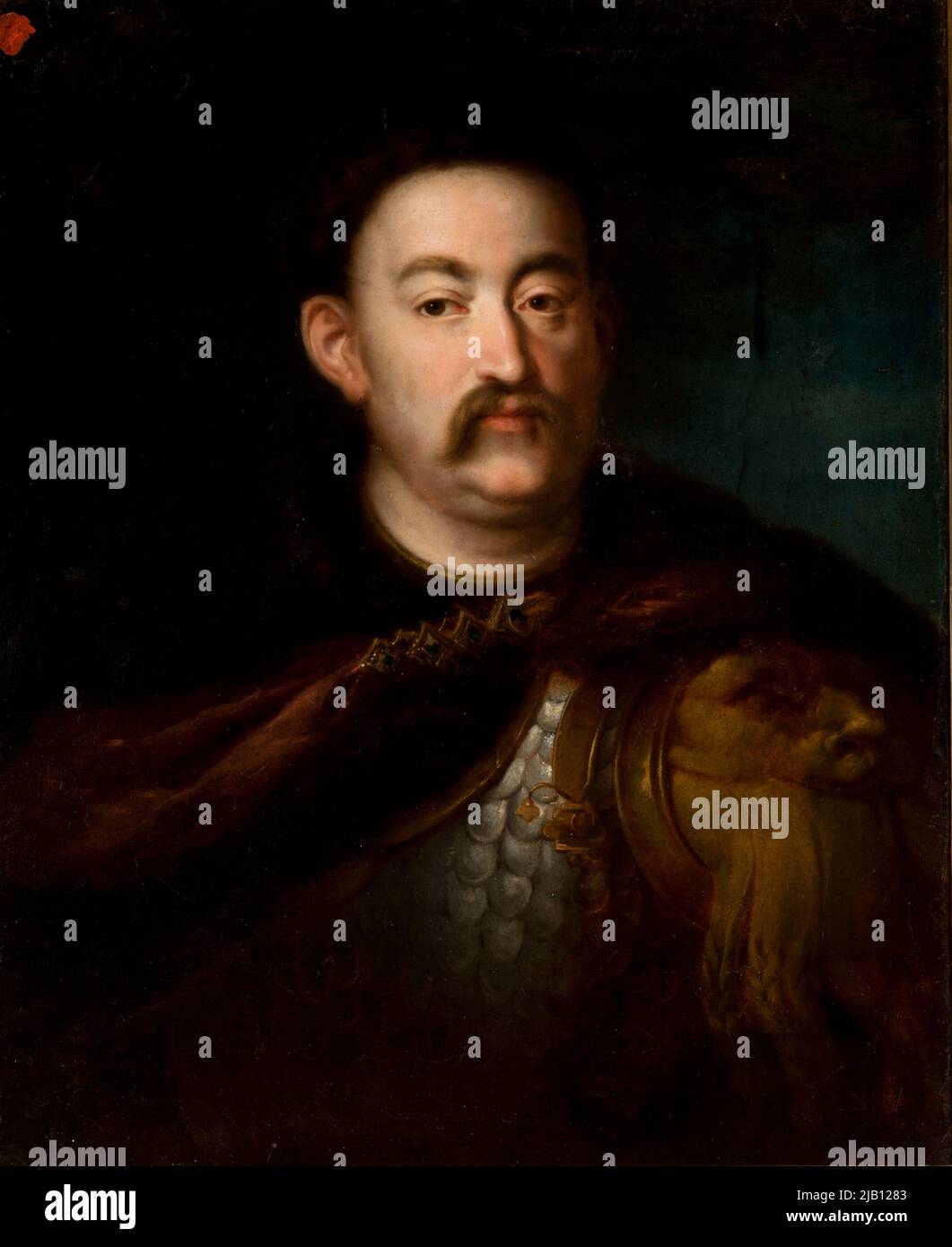 Portrait of King John III Sobieski Hadziewicz, Rafa (1803 1886 Stock ...