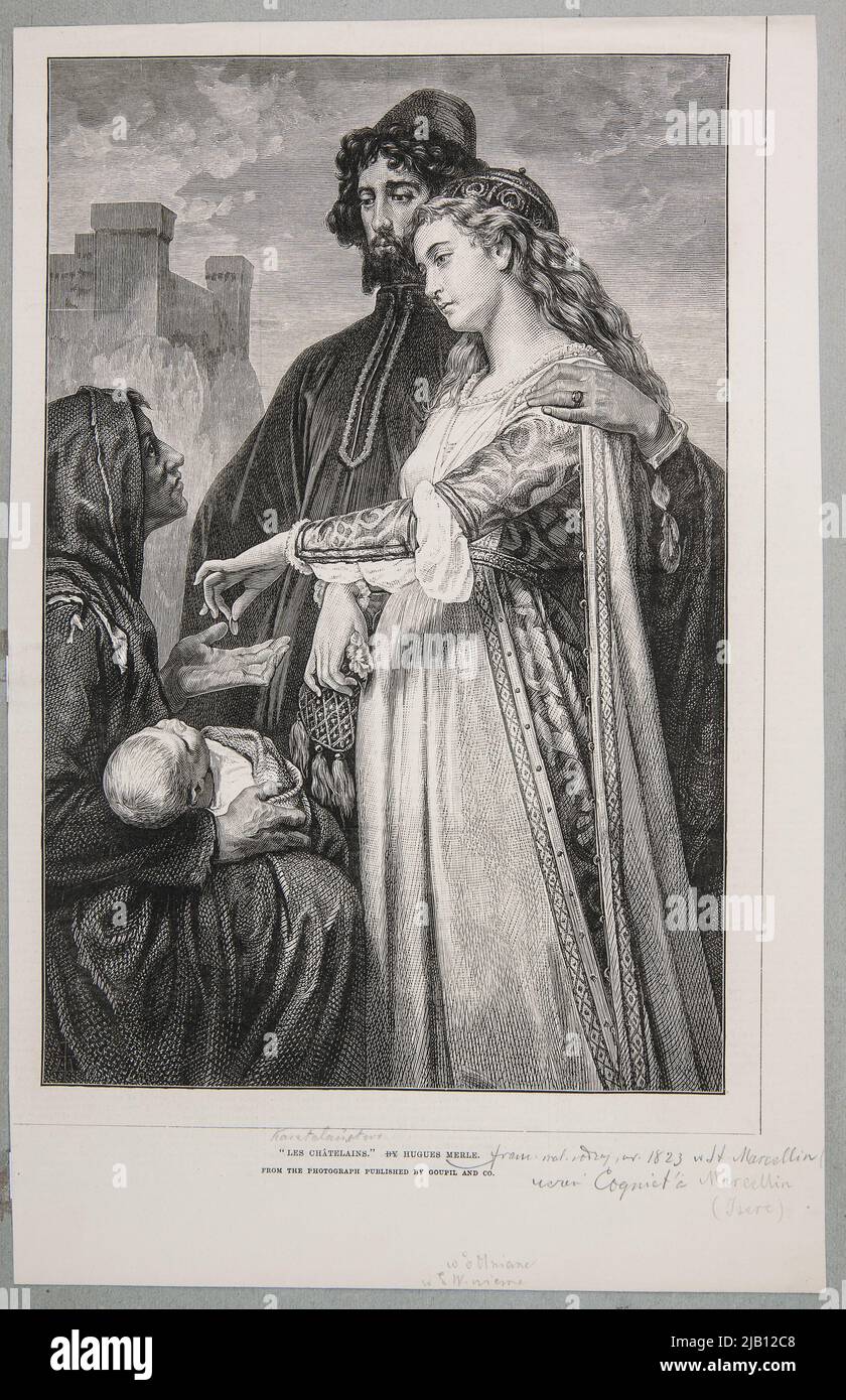 Castellans according to the image of Hugues Merle. English magazine ...