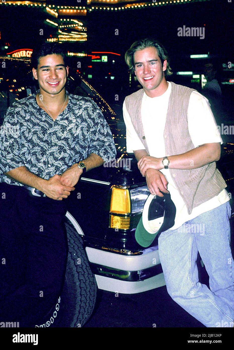 Mark Paul Gosselaar Mario Lopez