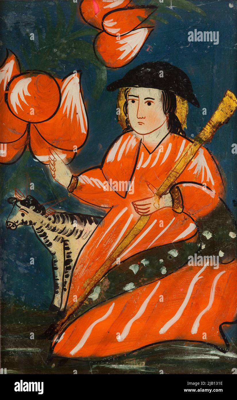 Christ a good shepherd Stock Photo - Alamy