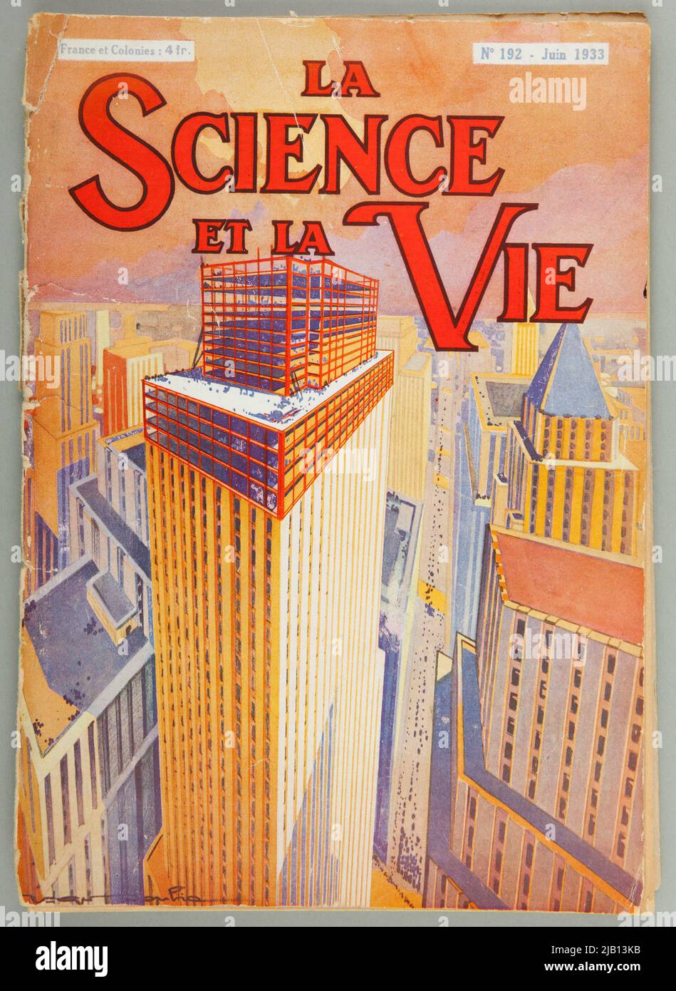 Magazine La Scienne et la Vie no 92 June 1933 (Contemporary Scientific ...