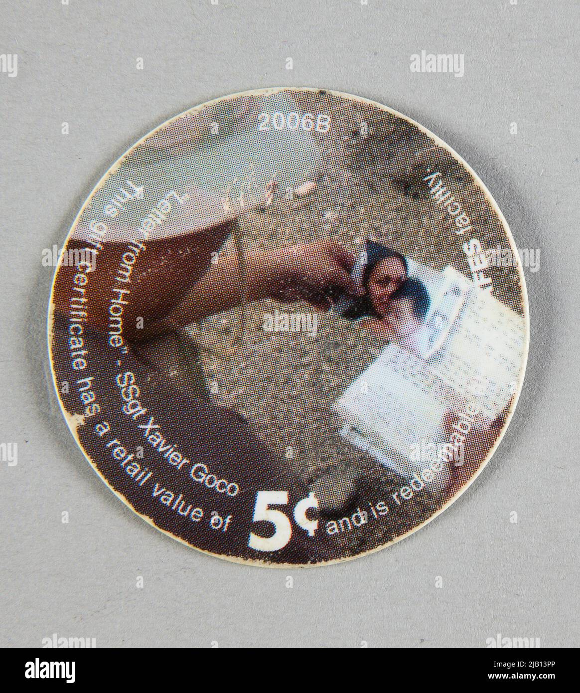 Replacement coin for 5 cents, ARMY AIR Force Exchange Services ...