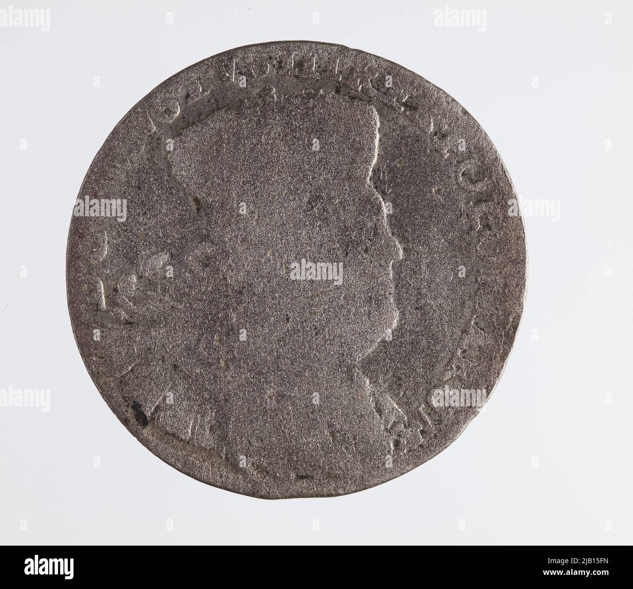 False coin, August III Saski (1733 1763), crown ort; 1756 Stock Photo ...