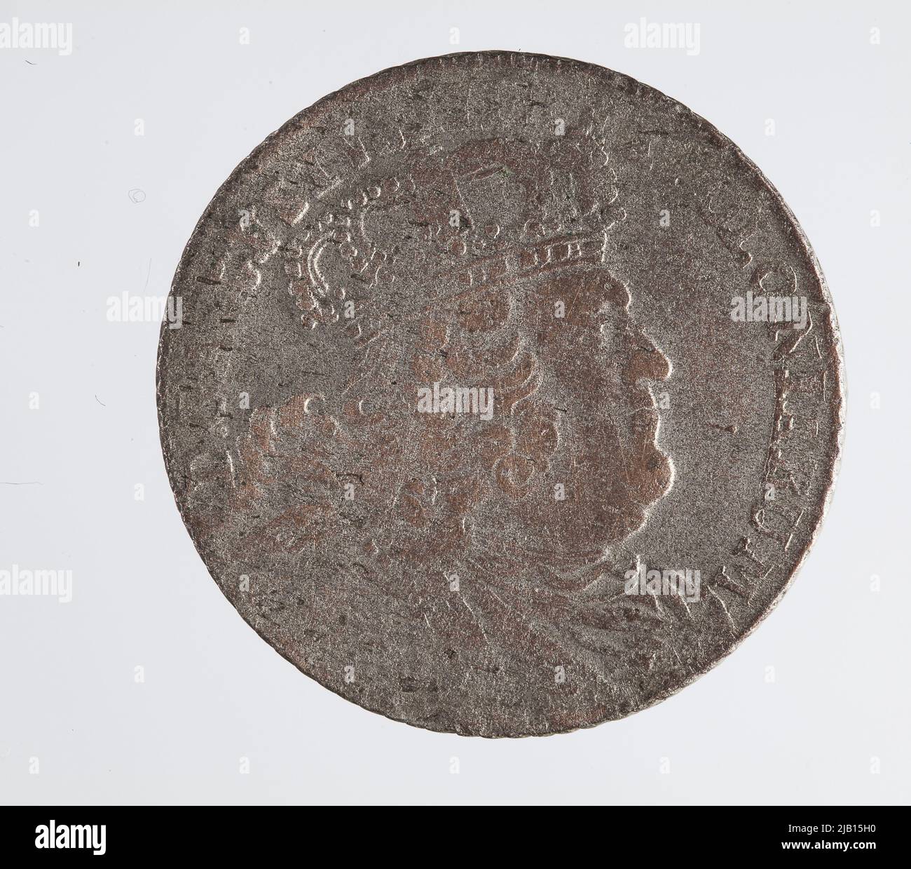 False coin, August III Saski (1733 1763), crown ort; 1754 Stock Photo ...