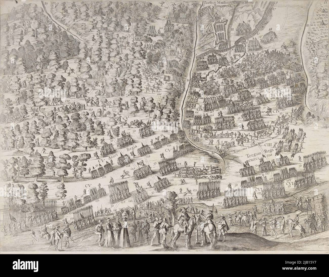 Smolensk a map of the abolition of the Smolensk siege in 1634 a ...