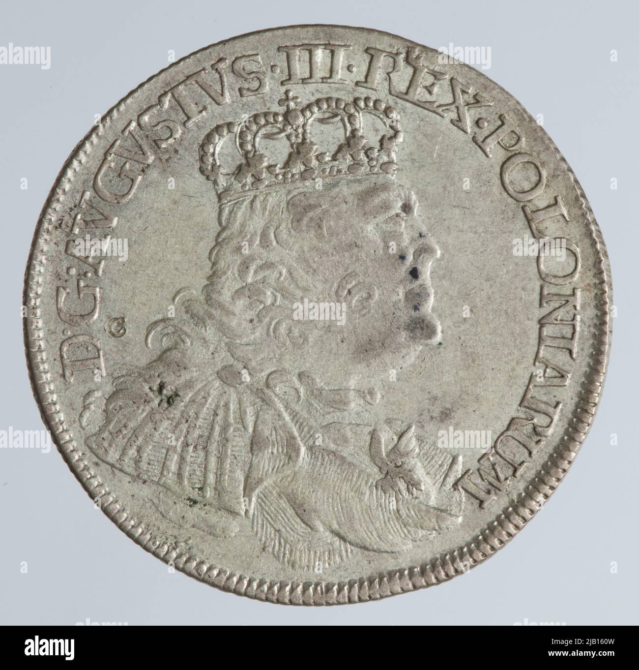August III SAS (1733 1763), Crown Ort, Leipzig; 1754 Mennica Leipzig ...
