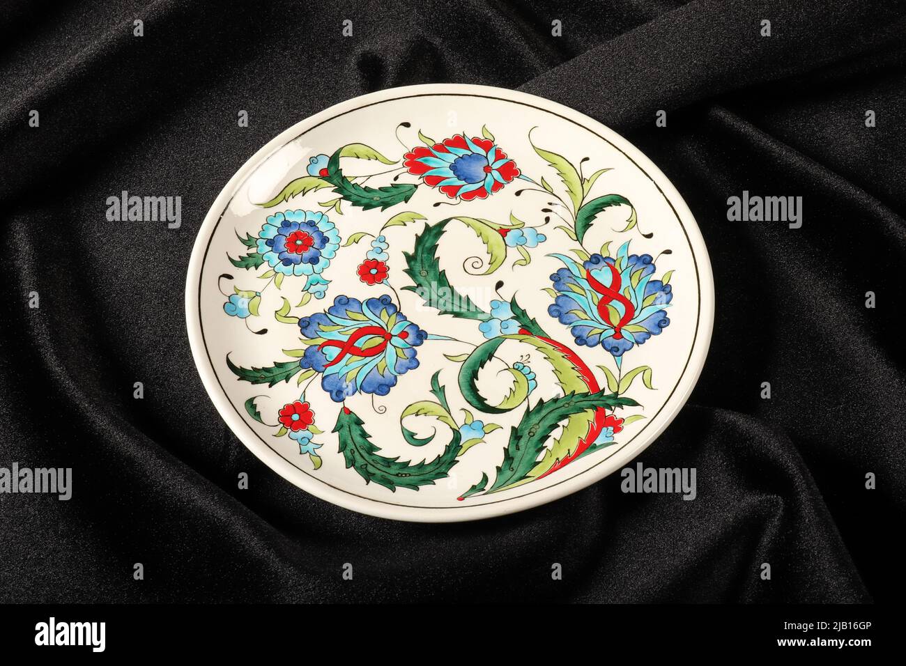Handmade, authentic gift porcelain plate Stock Photo - Alamy