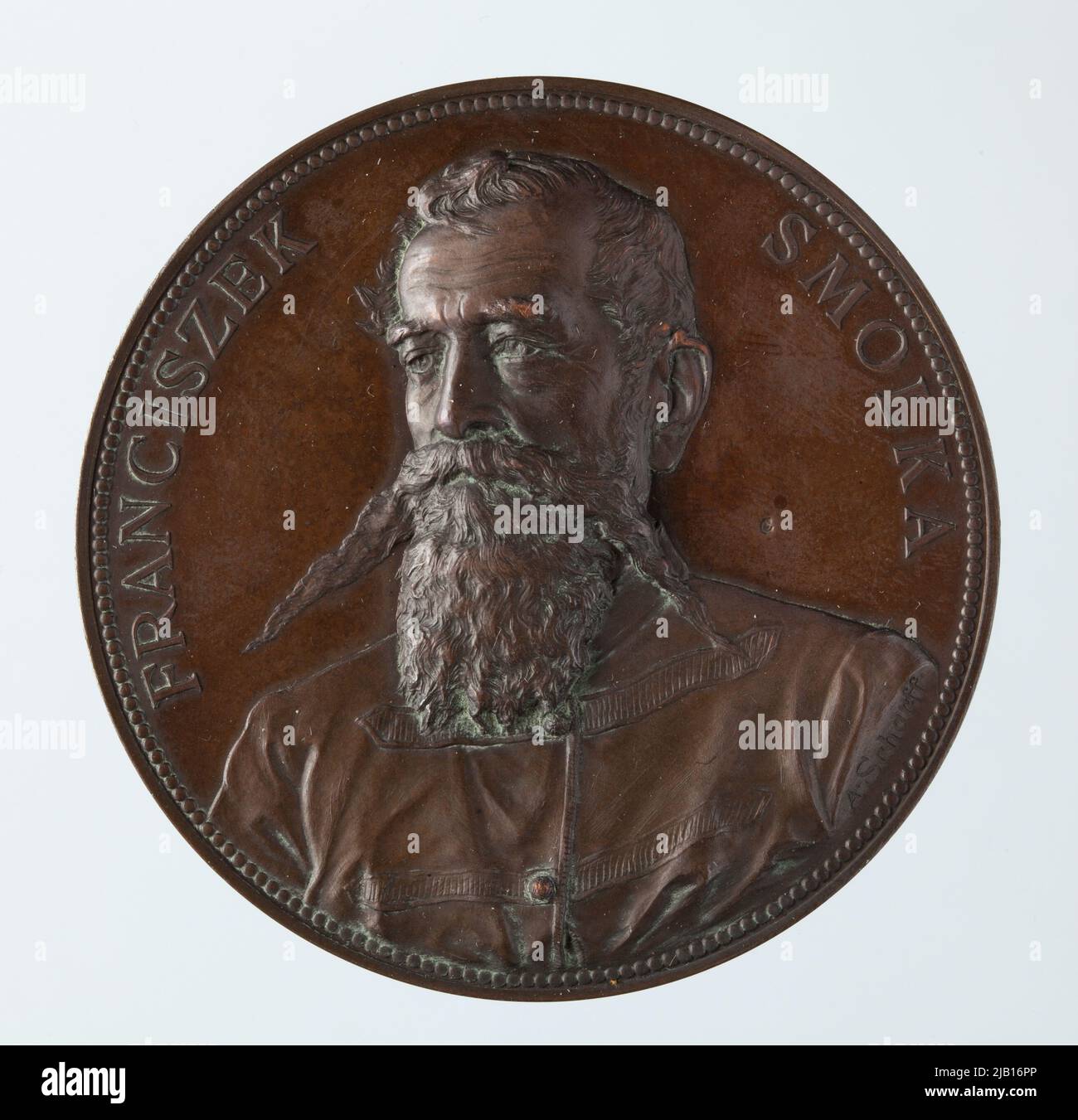 Franciszek Smolka (1810–1899) Scharff, Anton (1845 1903 Stock Photo - Alamy