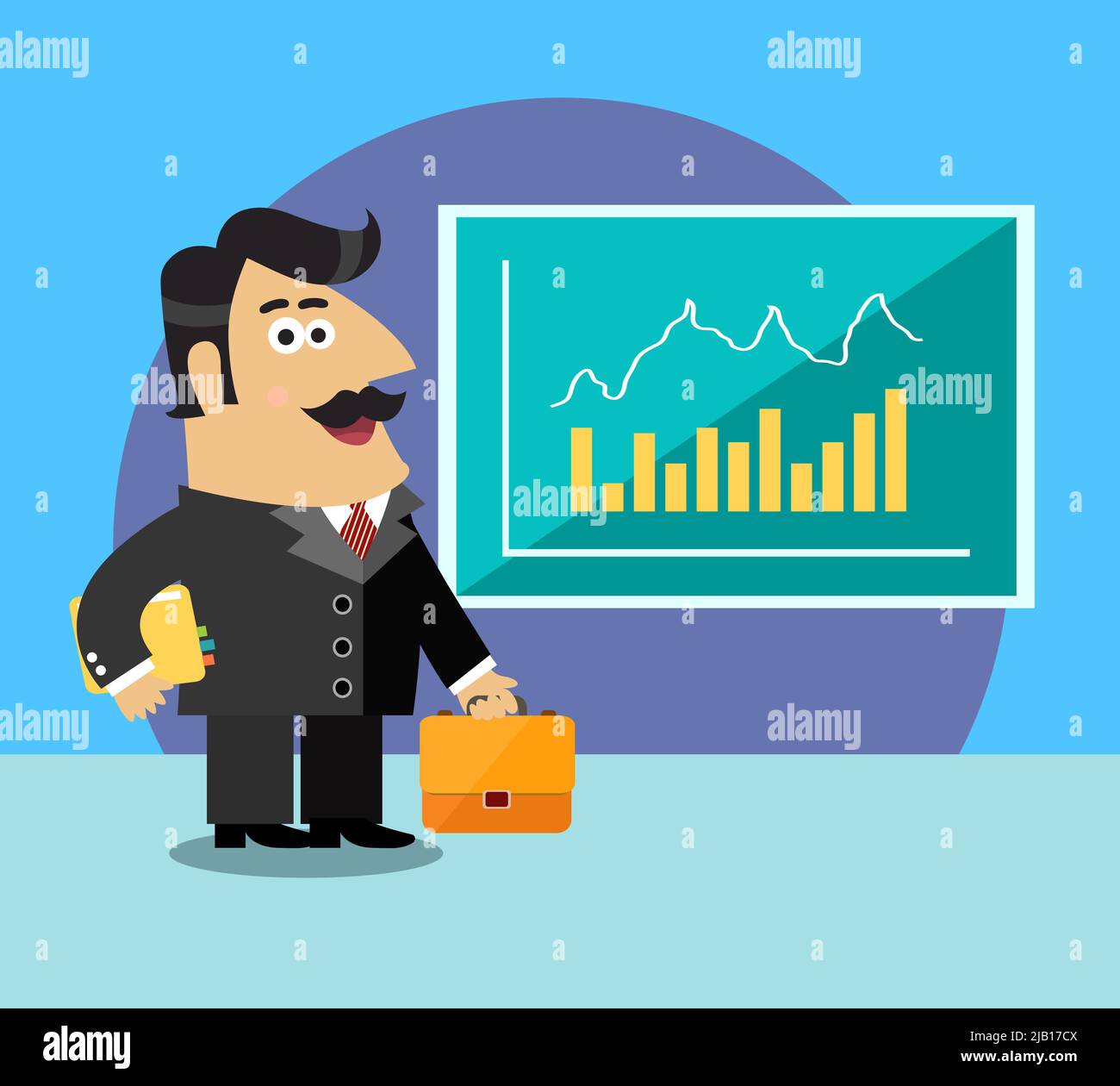 Company market share Stock Vector Images - Alamy