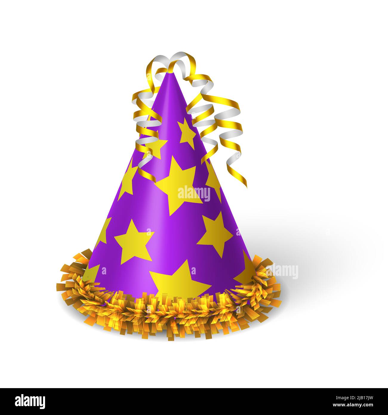 Birthday hat stars Stock Vector Images - Alamy