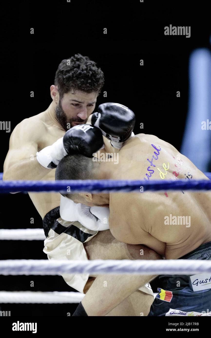 Cyril Benzaquen (FRA) and Florin Lambagiu (ROU) alias 'Rambo' competed ...