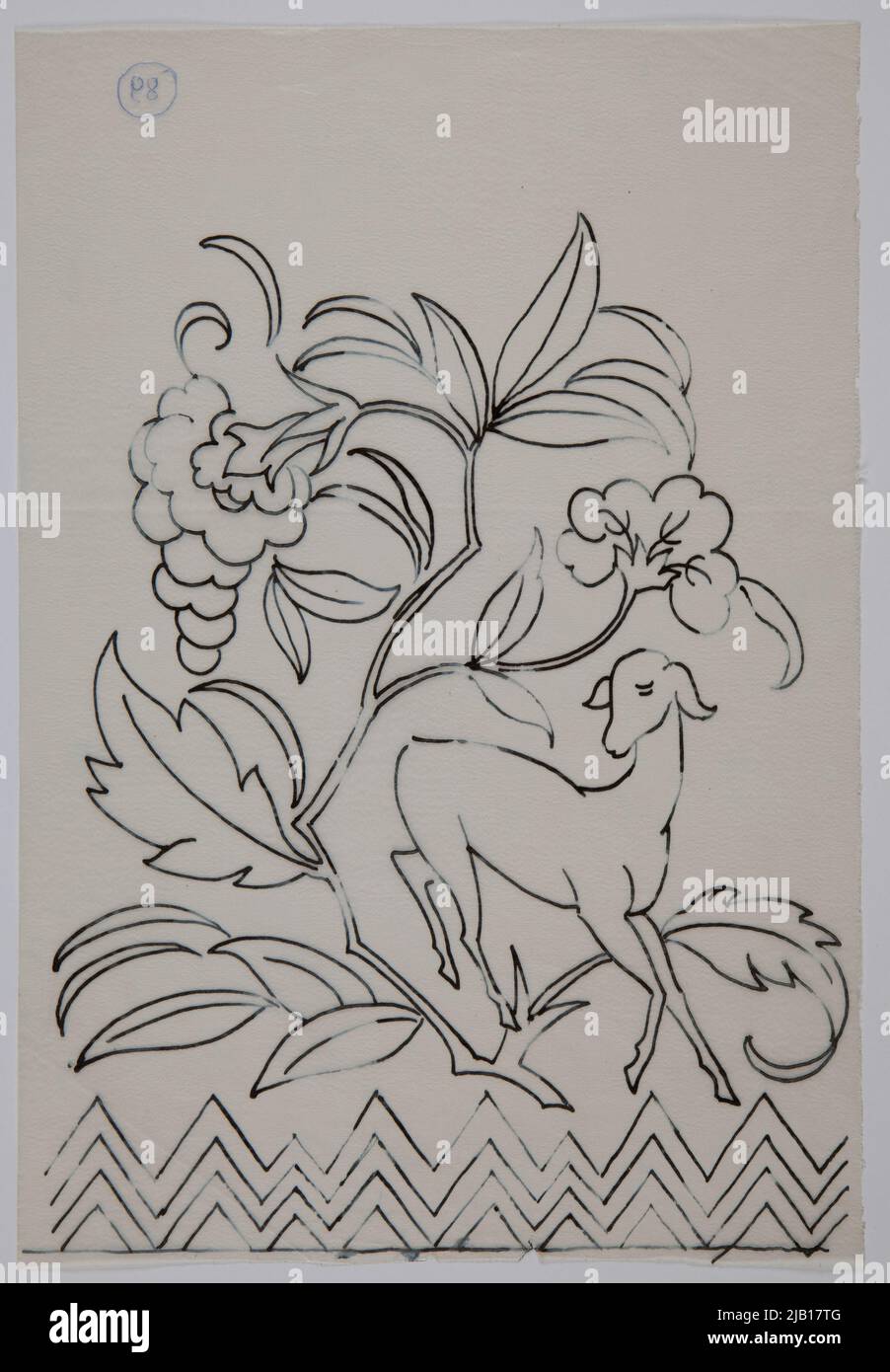 Embroidery project Laboratory of the Industrial Museum Stock Photo - Alamy