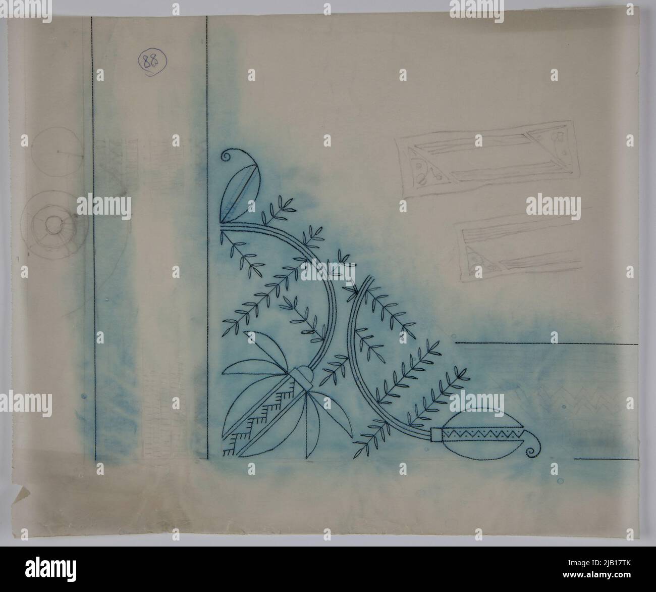 Embroidery project Laboratory of the Industrial Museum Stock Photo - Alamy