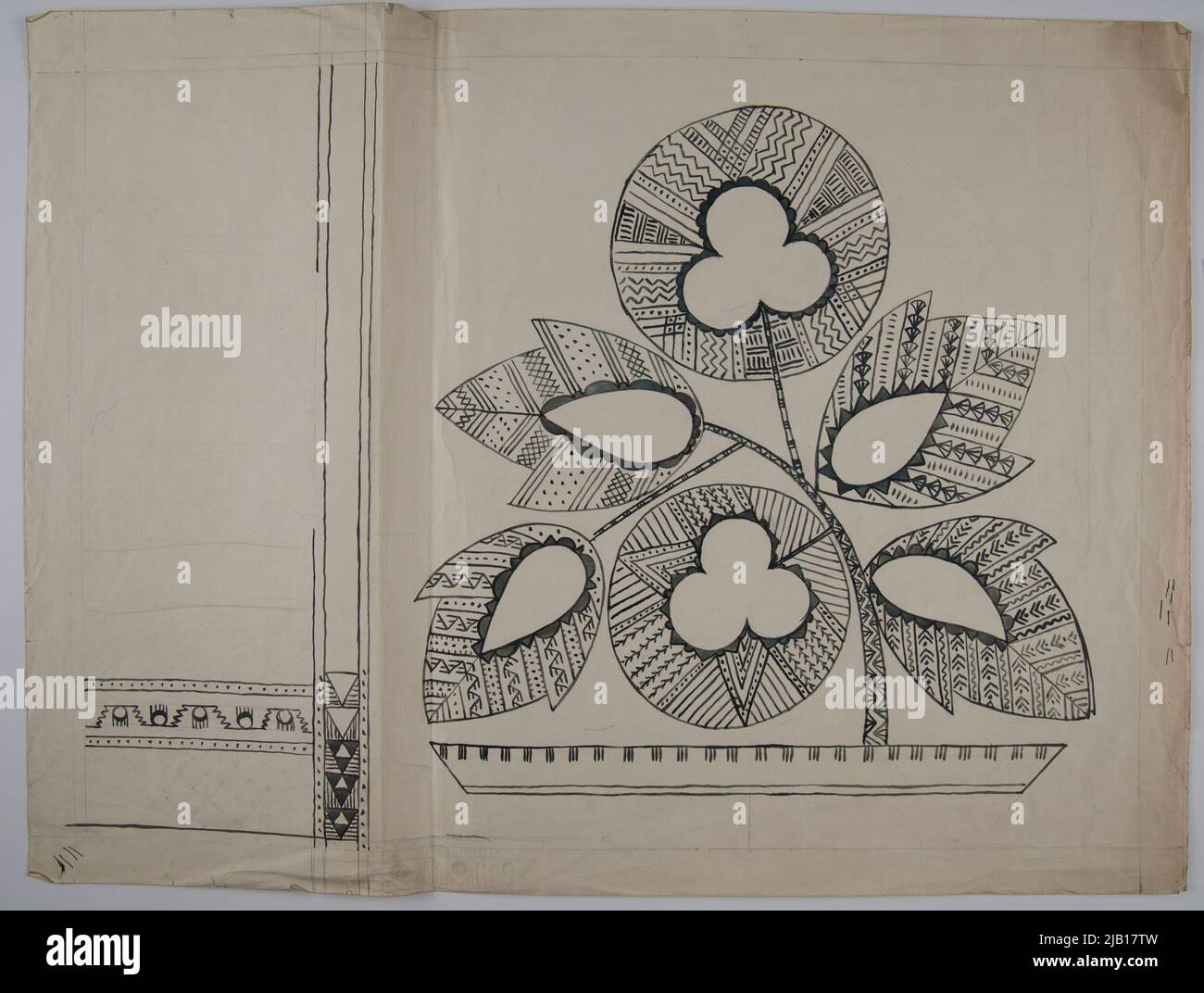 Embroidery project Laboratory of the Industrial Museum Stock Photo - Alamy