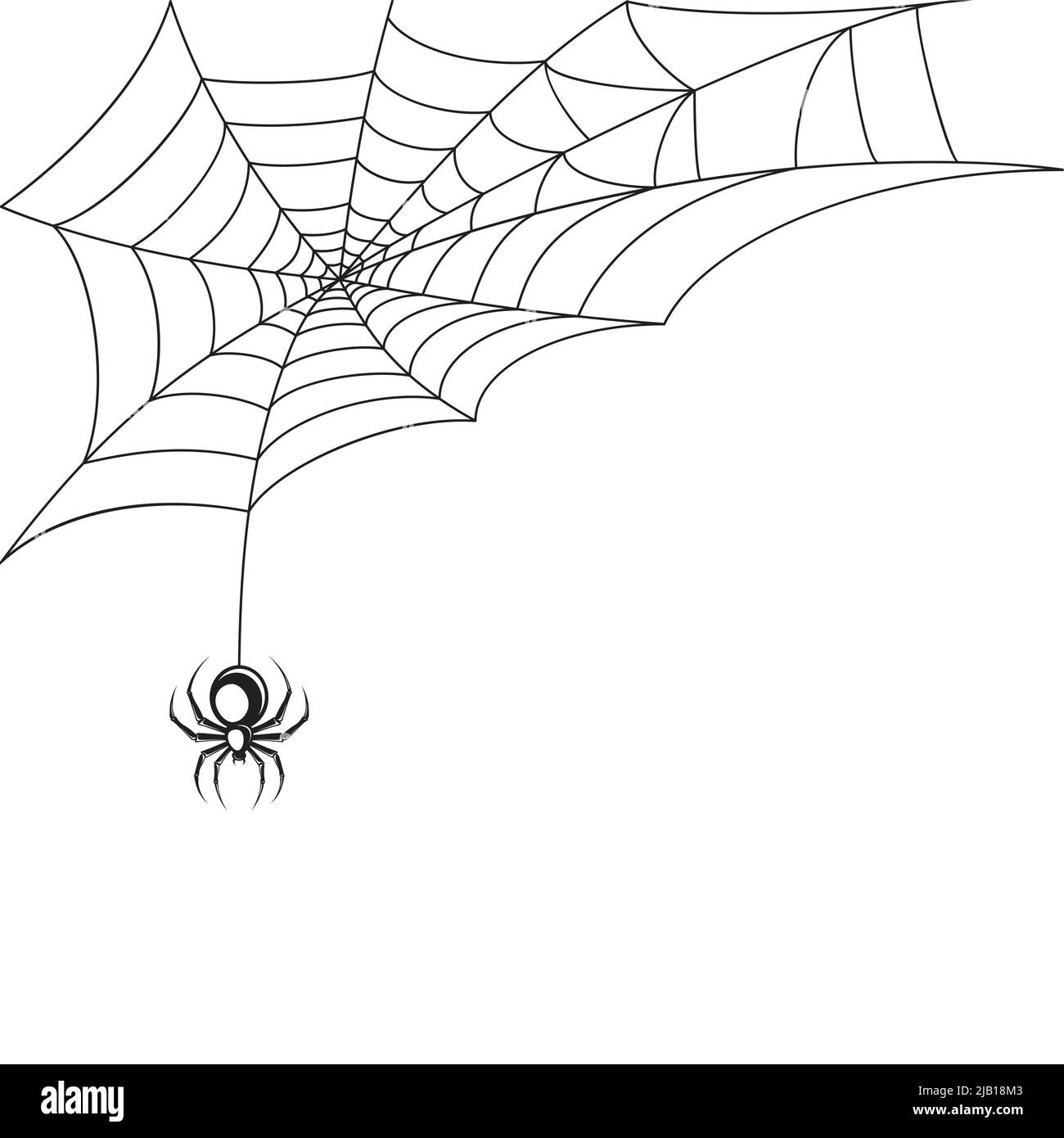 Spider Web Clip Art Black And White