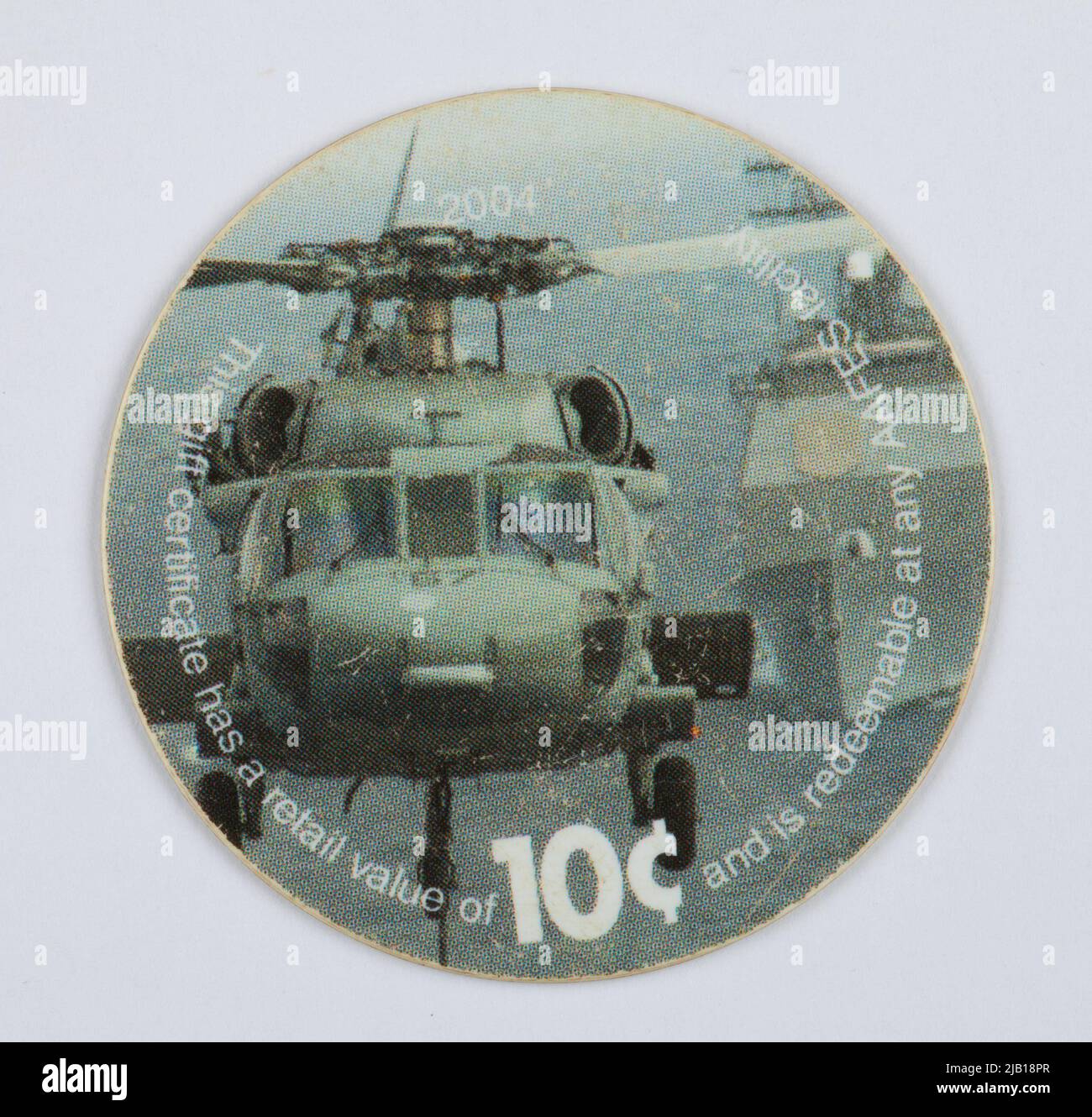 Replacement coin for 10 cents, U.S.A., Army Air Force Exchange Services ...