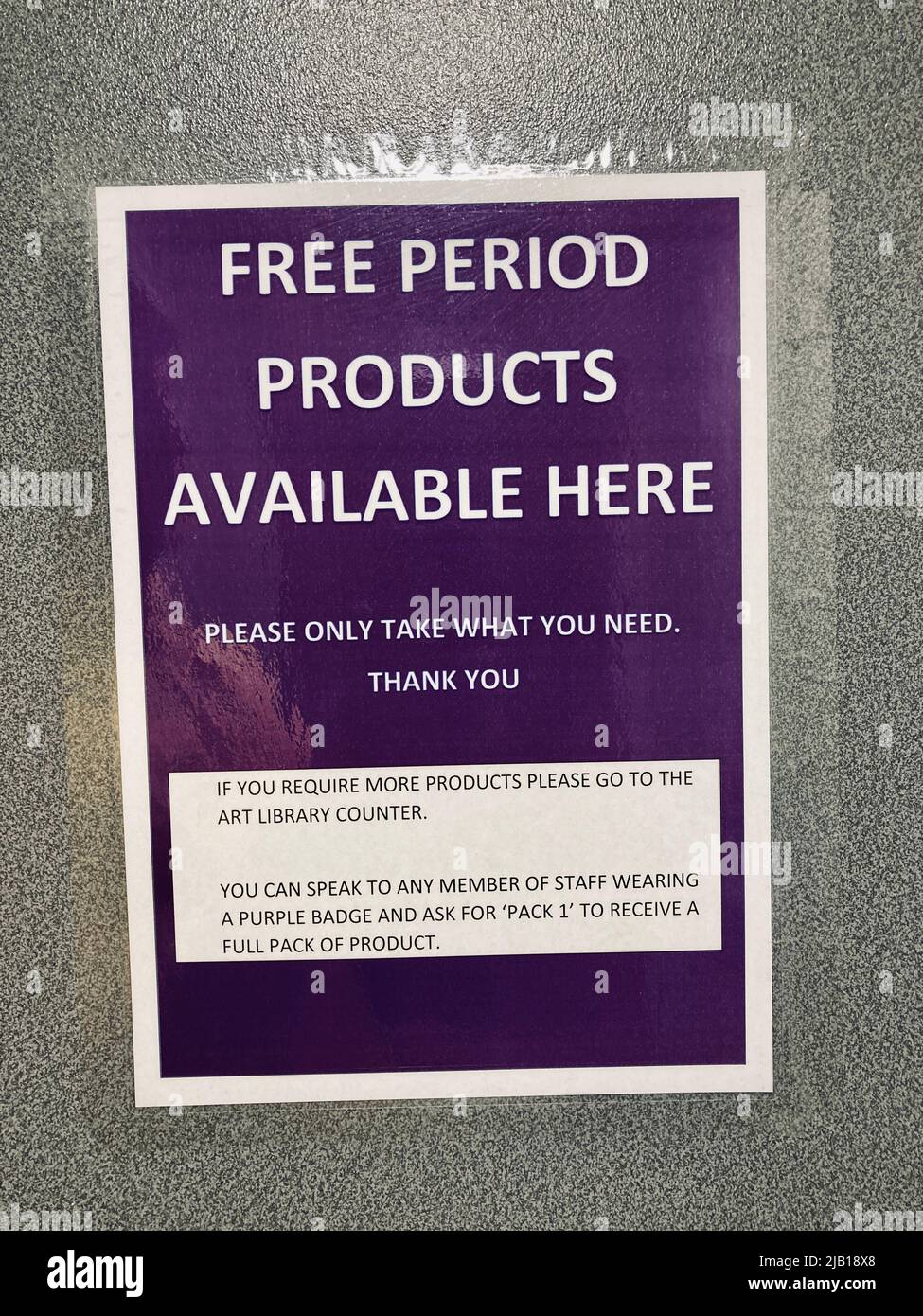 Free Period Products Available Here - sign in Leeds Library for women requiring health products ...