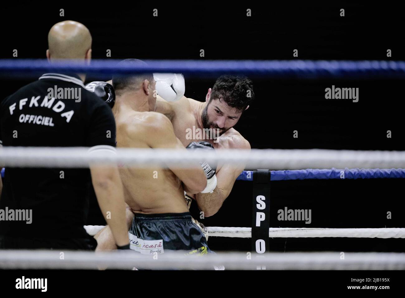 Cyril Benzaquen (FRA) and Florin Lambagiu (ROU) alias 'Rambo' competed ...