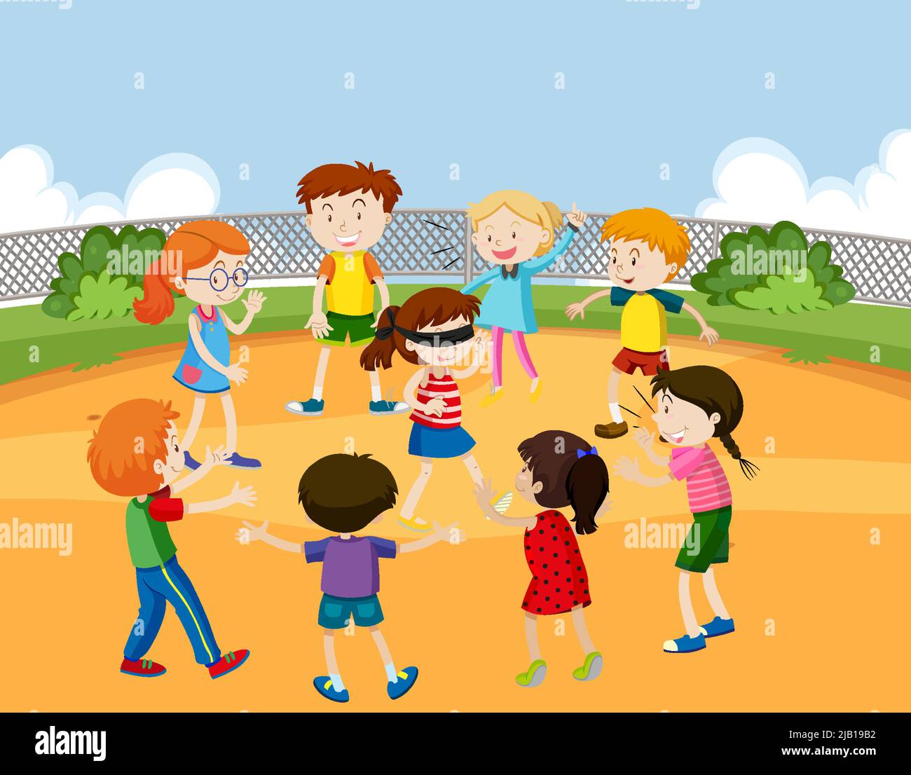 Kids in a school field trip illustration Stock Vector Image & Art - Alamy