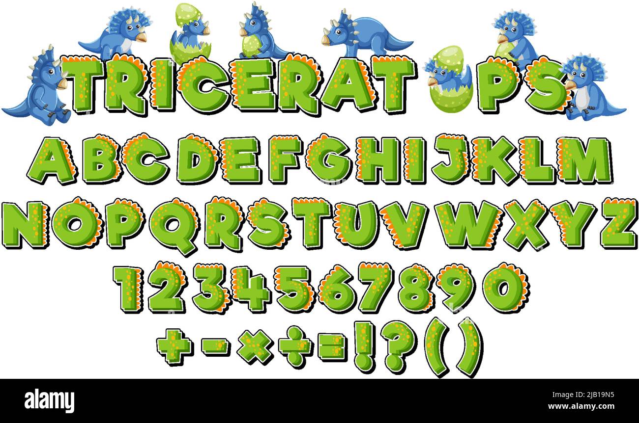 English alphabets of a-z letters and number 0-9 illustration Stock ...