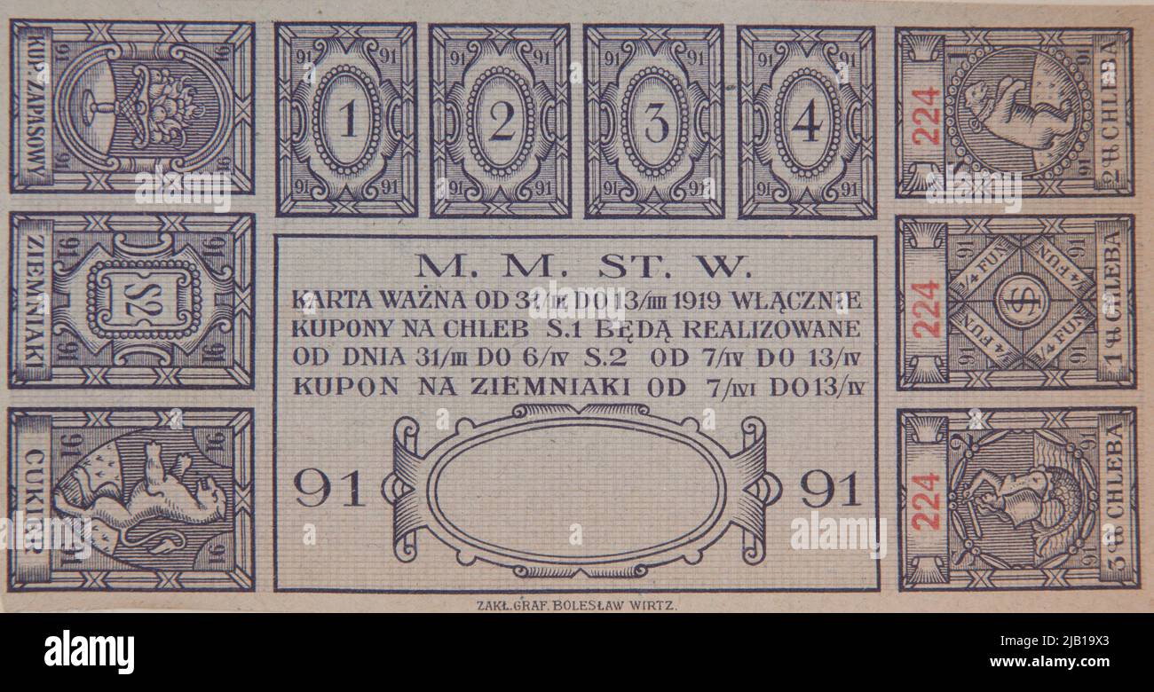 Ration card wwii hi-res stock photography and images - Alamy