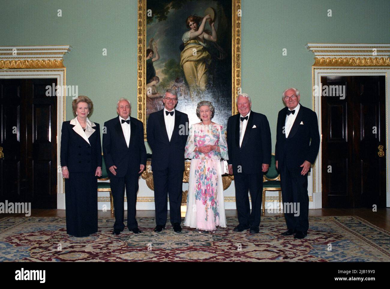 Queen john major 1992 hi-res stock photography and images - Alamy