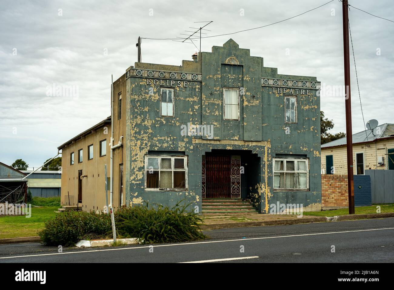 Deepwater, New South Wales, Australia - Old dilapidated Eclipse Theatre ...