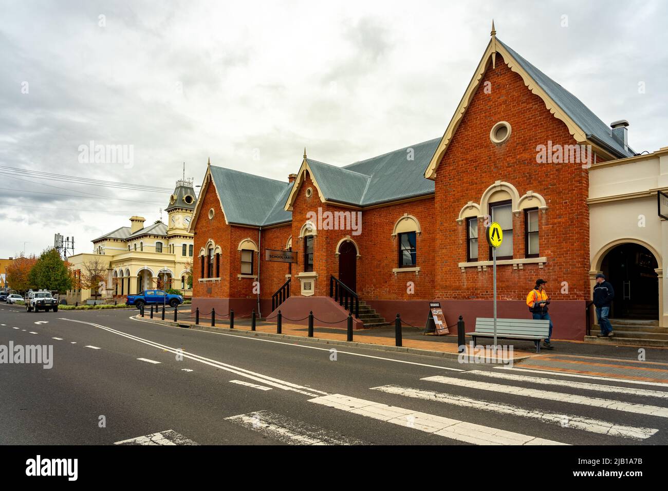 Tenterfield, New South Wales, Australia - Historical buildings along ...