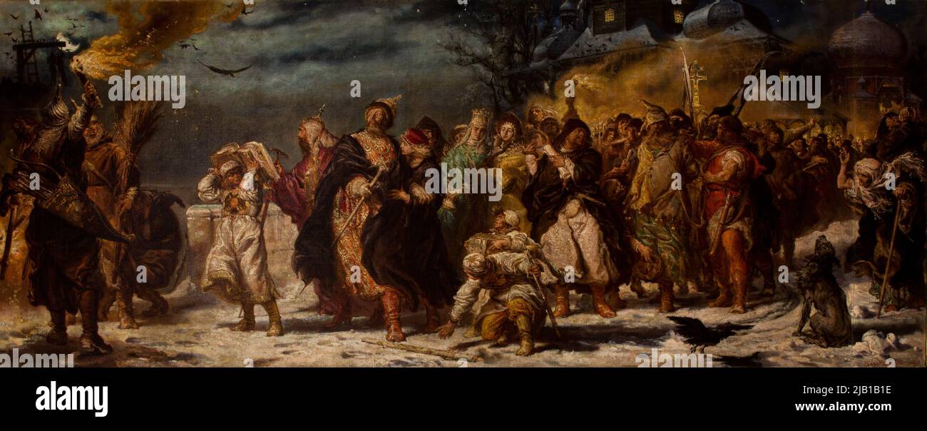 Ivan the Terrible Matejko, Jan (1838 1893 Stock Photo - Alamy